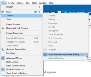 Notes Tips #9: Toolbars – The Domino Elf